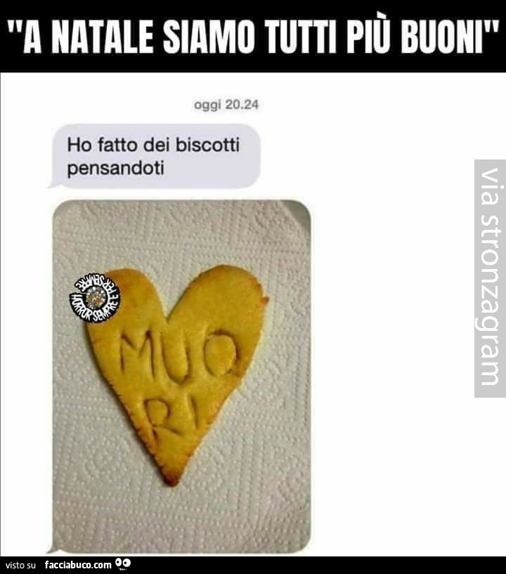 Tutti i meme sui Biscotti - Facciabuco.com