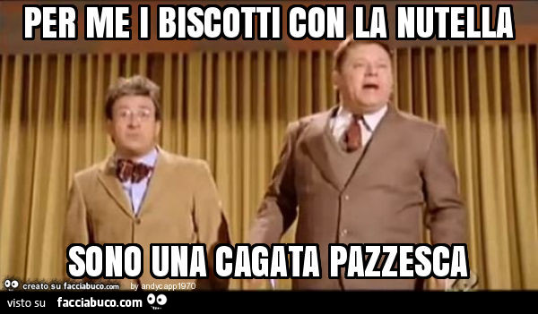 Tutti i meme su Nutella - Facciabuco.com