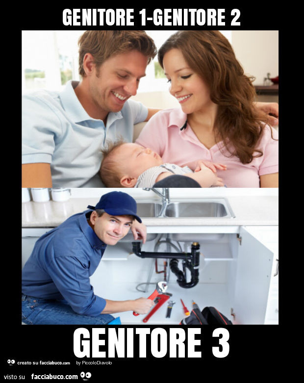 Genitore 1-genitore 2 genitore 3 - Facciabuco.com