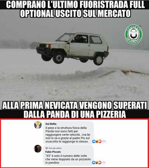 Tutti i meme sulla Fiat Panda - Facciabuco.com