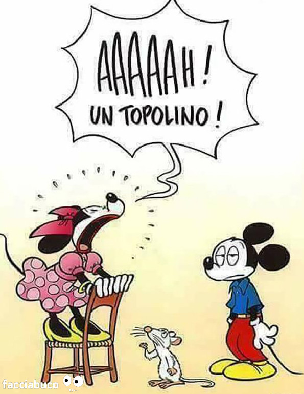 Tutti i meme su Topolino - Facciabuco.com