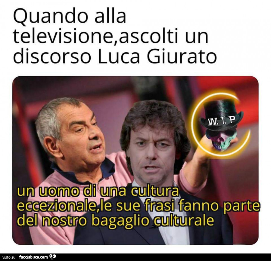 Tutti i meme su Luca Giurato - Facciabuco.com