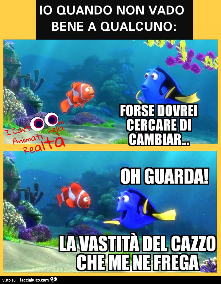 Tutti i meme sulla Vastità del cazzo che me ne frega - Facciabuco.com